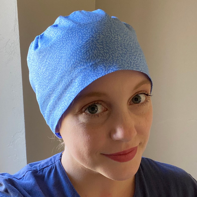 Sewing PATTERN Tie Back Bow Close-fit Euro Style Scrub Cap Hat - Etsy
