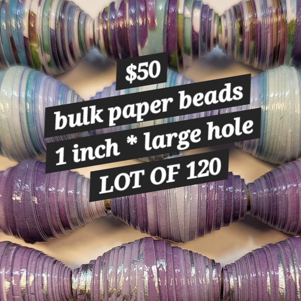Paper Mache Beads - Etsy