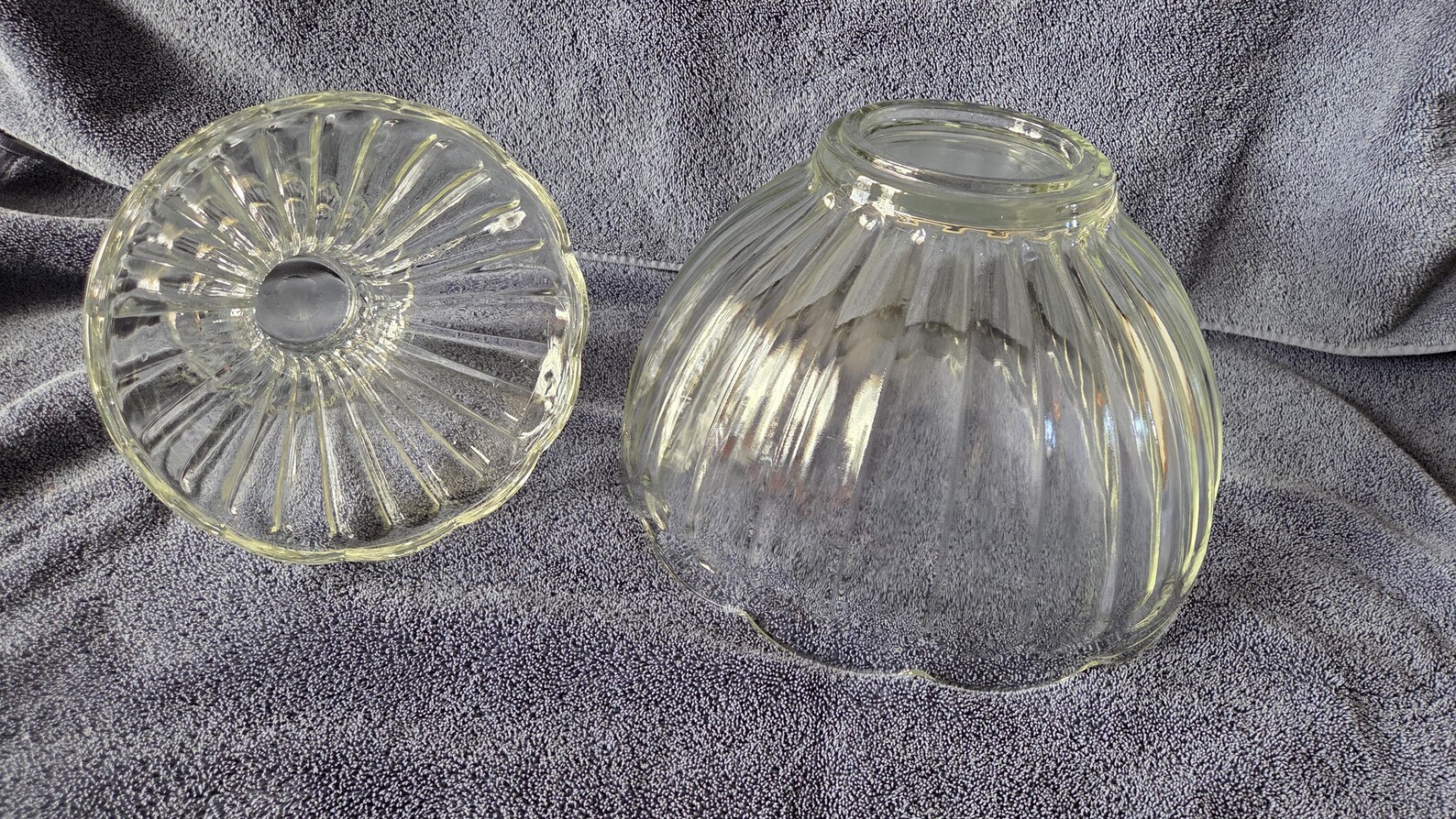 Colonial Punch Bowl Set, Anchor Hocking 1950's, 1 Bowl, 1 Base, 12 Cups ...