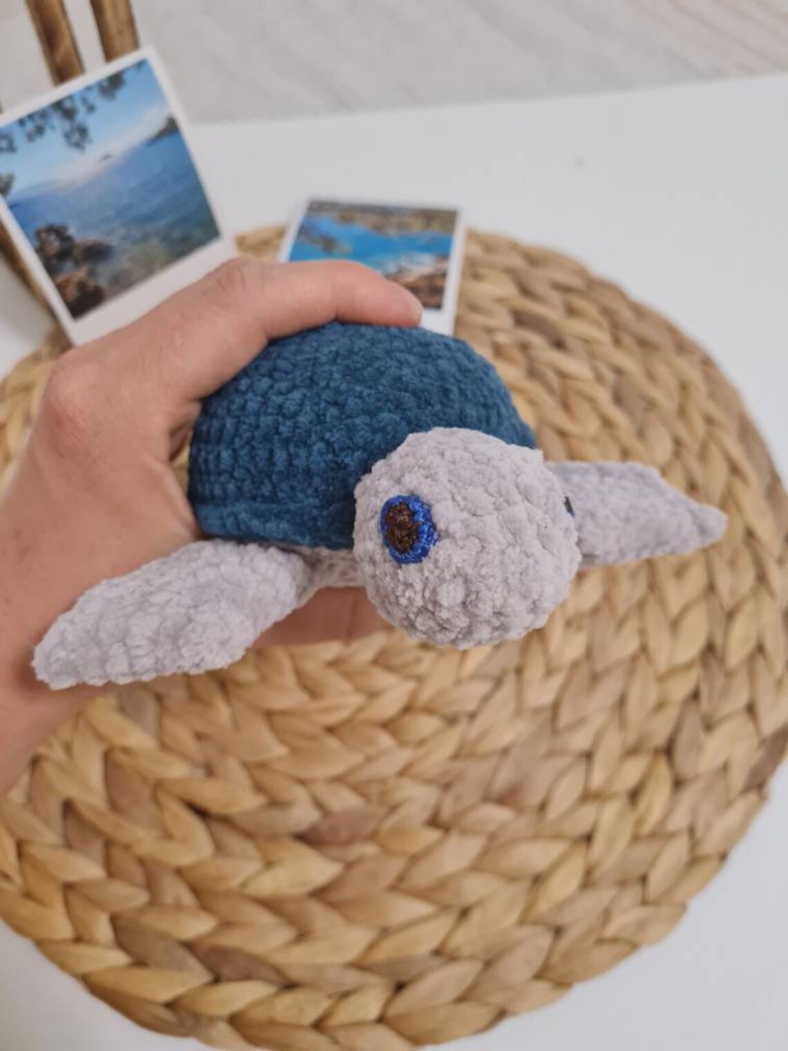 Crochet Sea Turtle Baby Toy 6-12 Month Crochet Sea Animals - Etsy