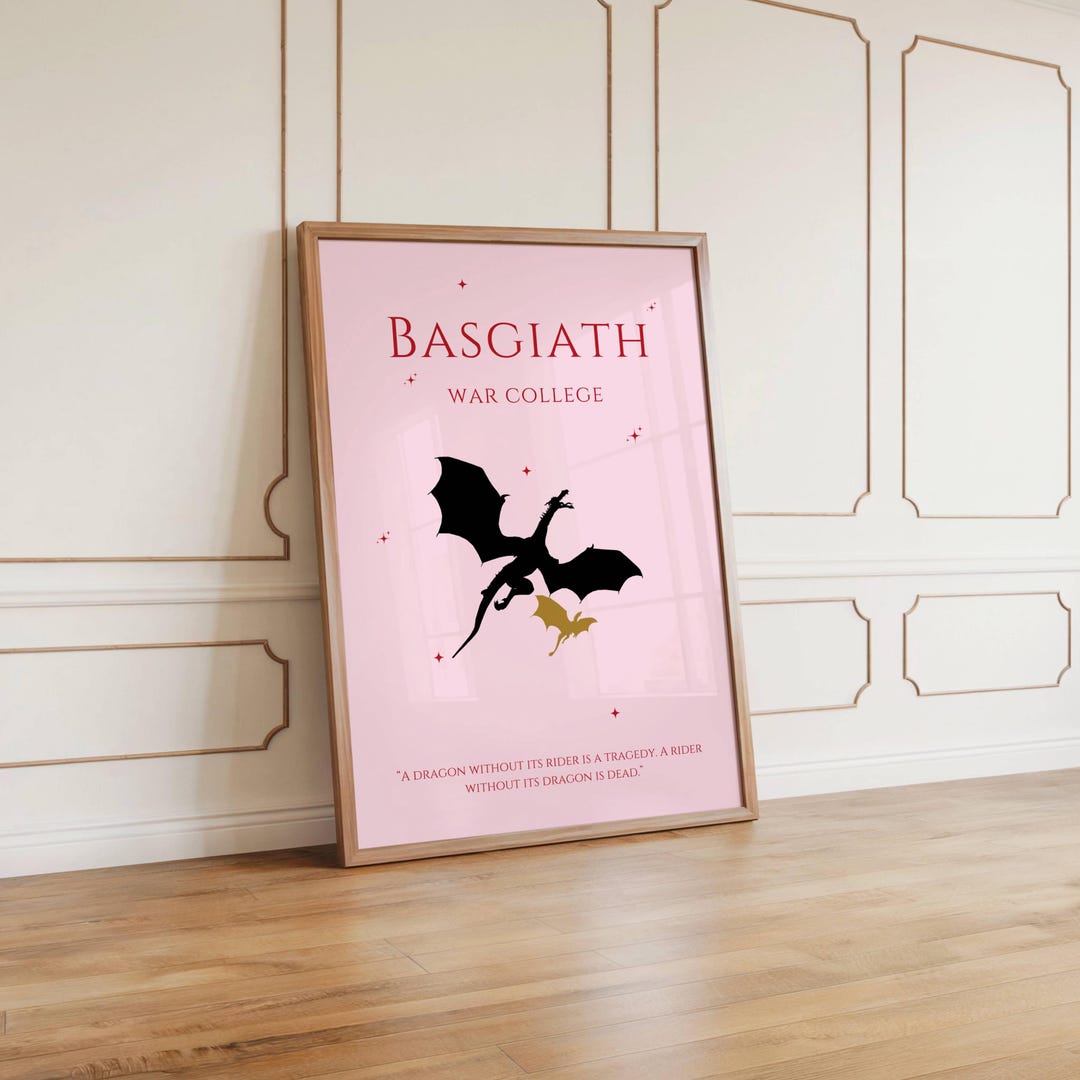 Fourth Wing Digital Print, the Empyrean Series Print, Fantasy Wall Art, Iron Flame & Onyx Storm ...