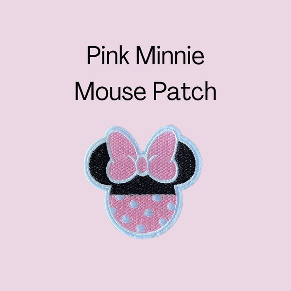 Minnie Mouse Iron On - Etsy