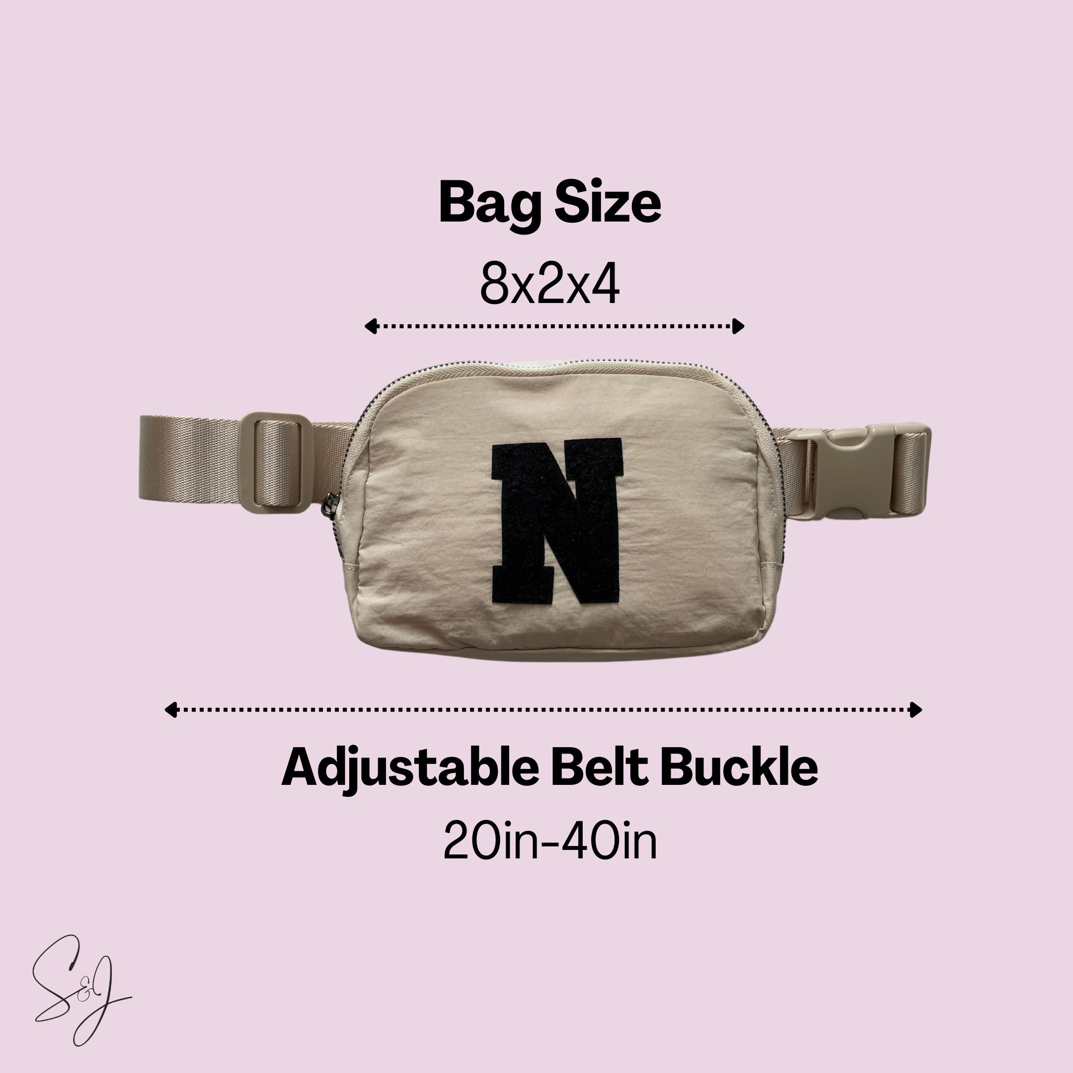 Custom Personalized Belt Bags | Monogram | Fanny Pack | Gifts ...