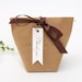 Personalized Text Gift Tags Custom Tags for Wedding Favors - Etsy