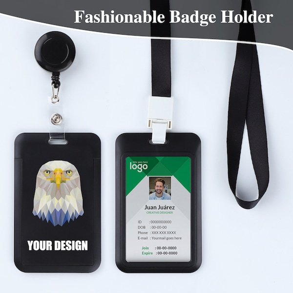 Sliding Badge Holder - Etsy