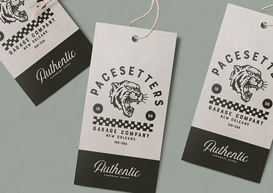Coated Paper Custom Tags, Price Tags, Custom Hang Tags With Logo ...