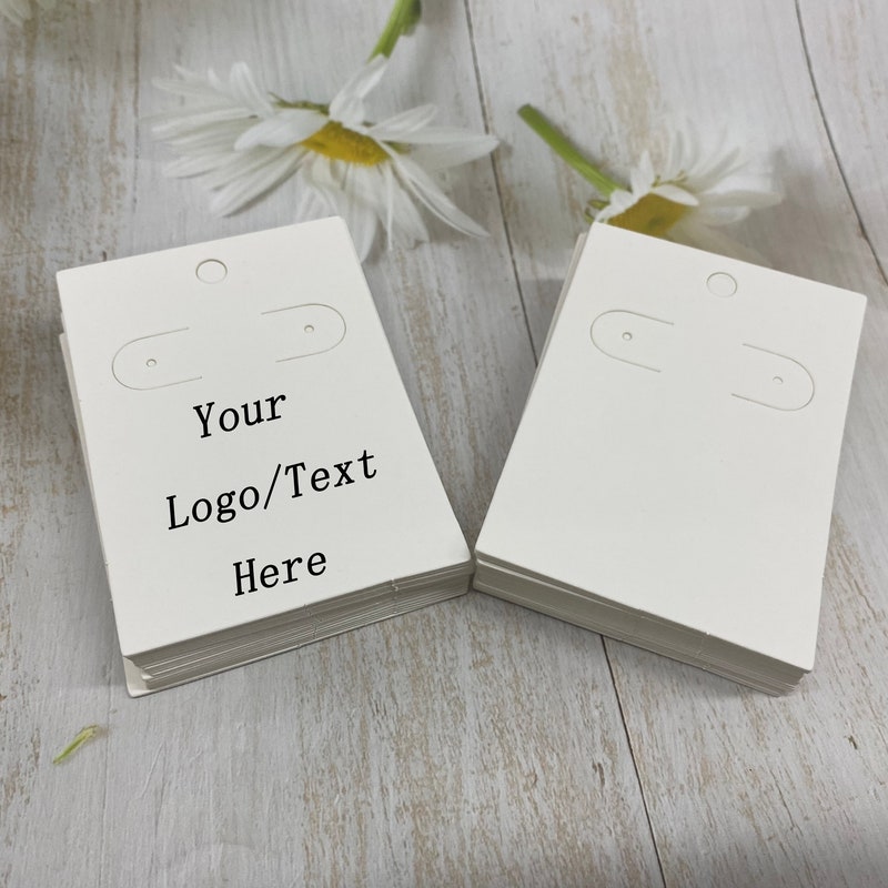 Custom Earring Cards - Etsy