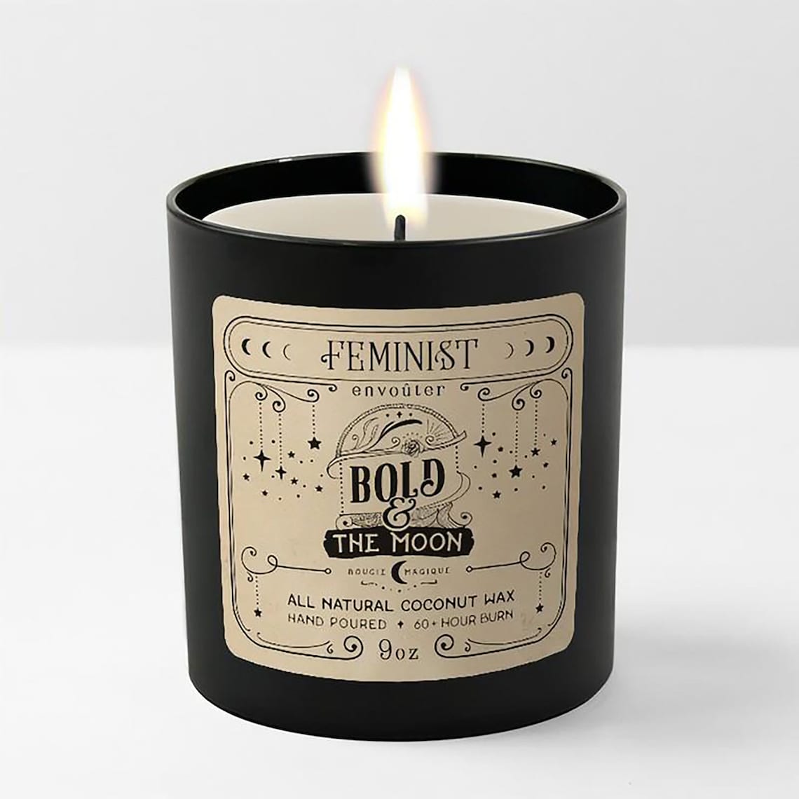 Personalized Kraft Paper Labels for Candles Editable Candle - Etsy