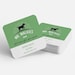 Custom Square Business Card, Square Rounded Corner Business Card ...