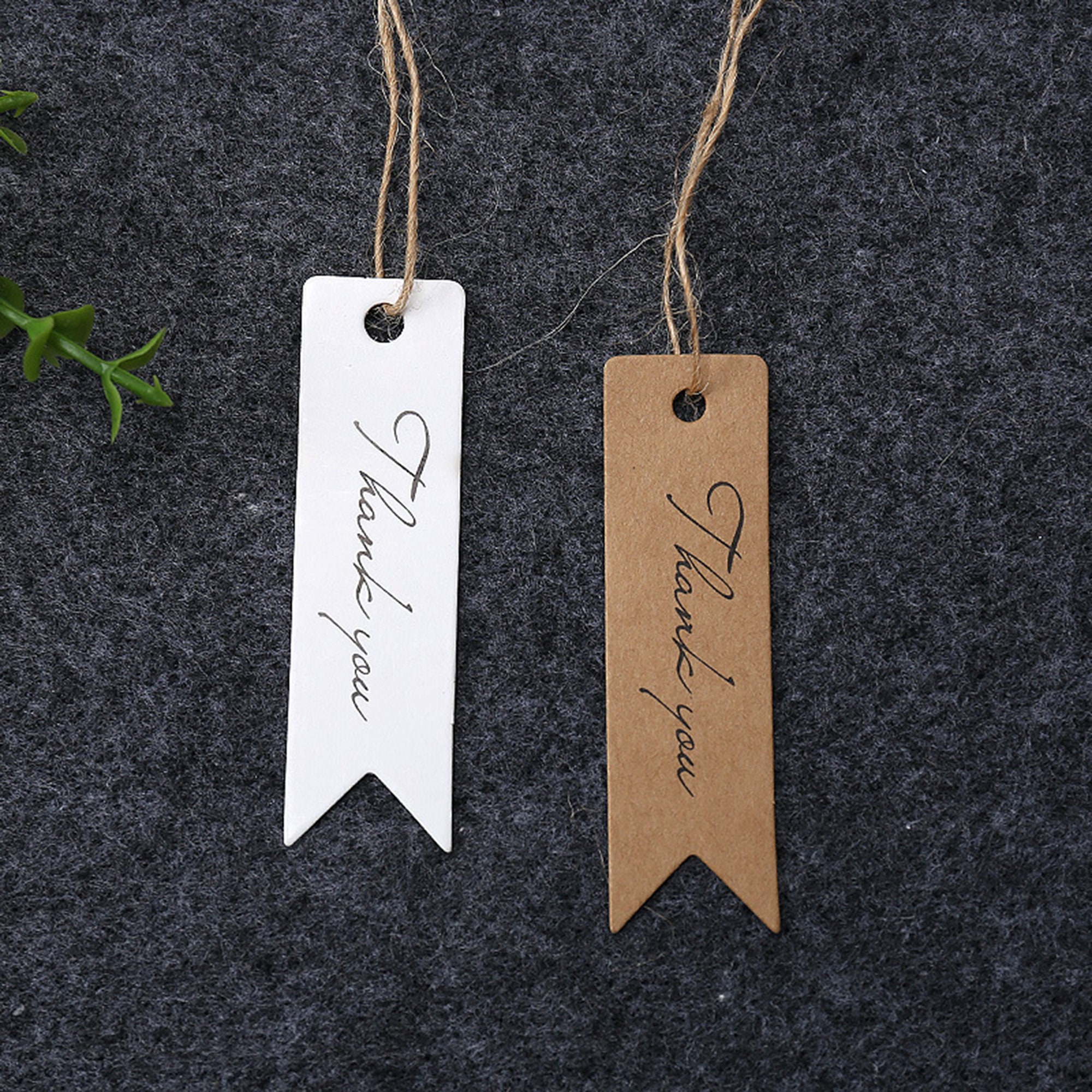 Personalized Text Gift Tags, Custom Tags for Wedding Favors, Handmade ...