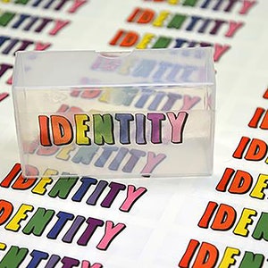 Personalized Rectangle Label Stickers, Clear Waterproof Any Text or ...