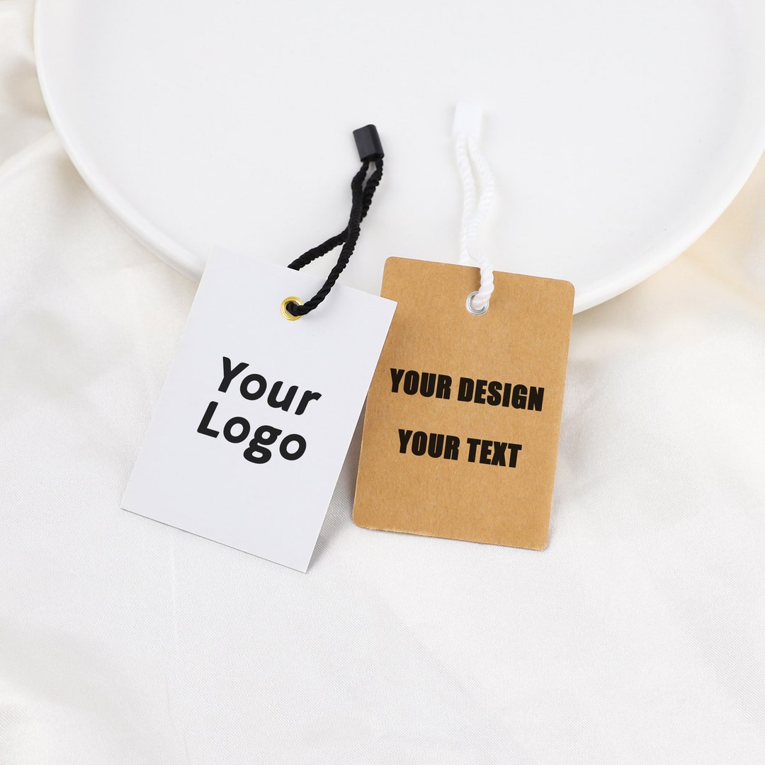 Custom 2''x3.5'' Gift Tags, Personalized Gift Tags With Grommet ...