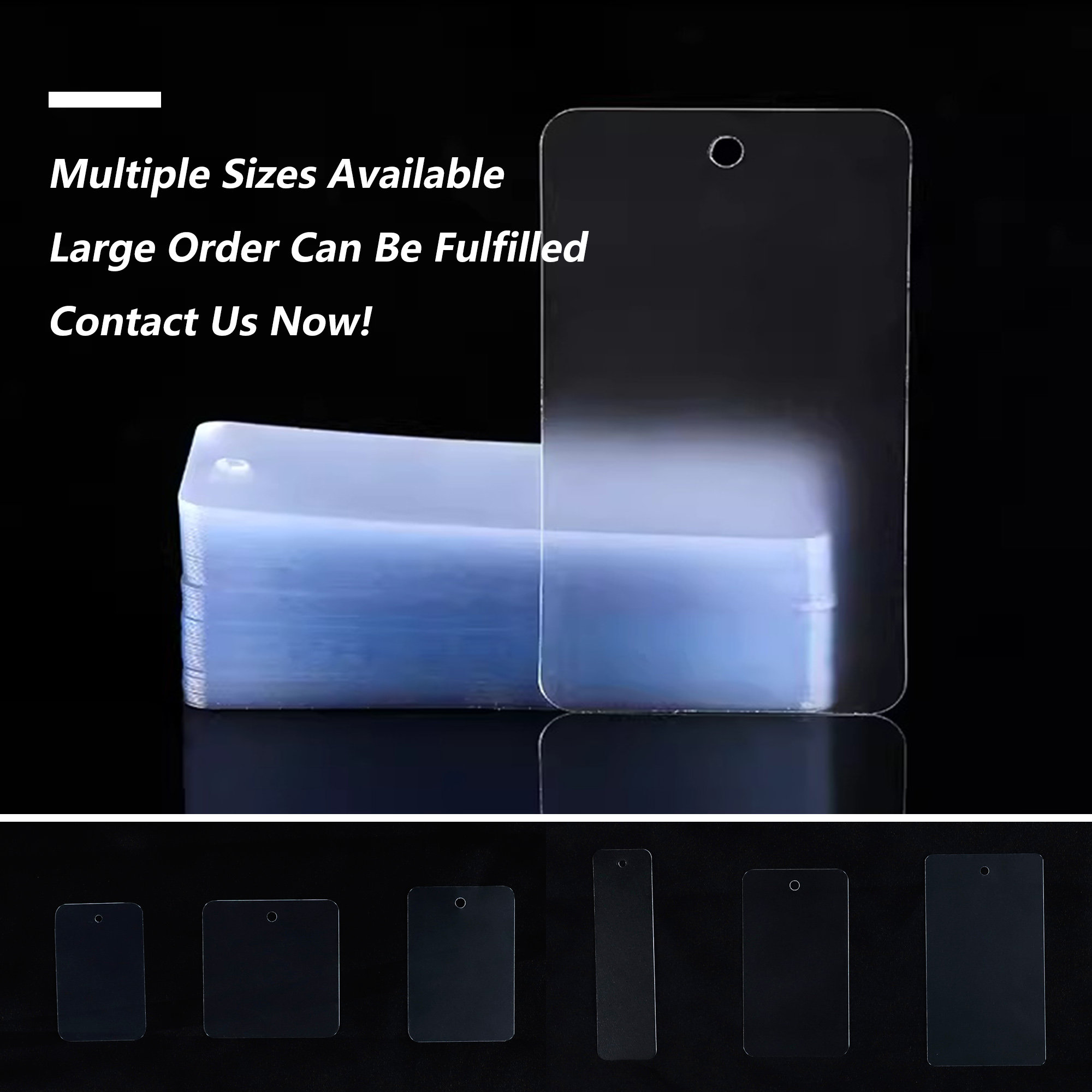 Custom PVC Tags, Multiple Sizes Swing Tags With Rounded Corners, Custom ...