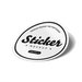 Custom Oval Labels, Oval Stickers, Oval Labels, Customized Label ...