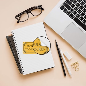 Personalized Rectangle Label Stickers, Clear Waterproof Any Text or ...