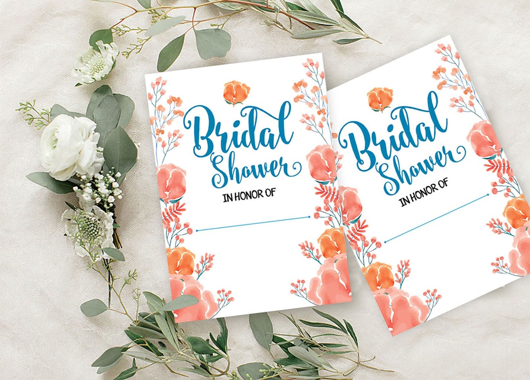 Custom Invitation Card, Personalized Invitation Cards for Bridal Shower ...
