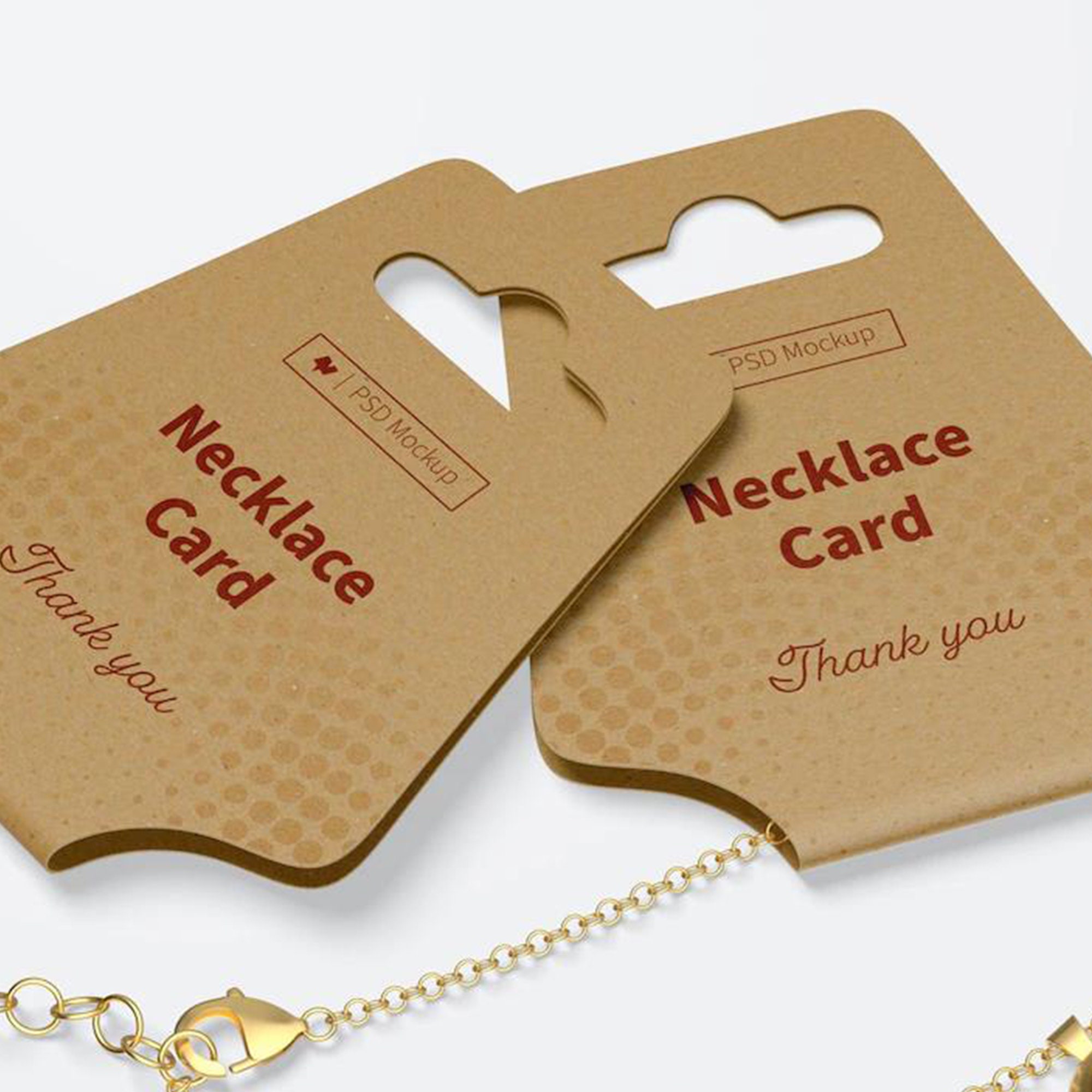 Custom Fold Over Necklace Tags Jewelry Display Card - Etsy
