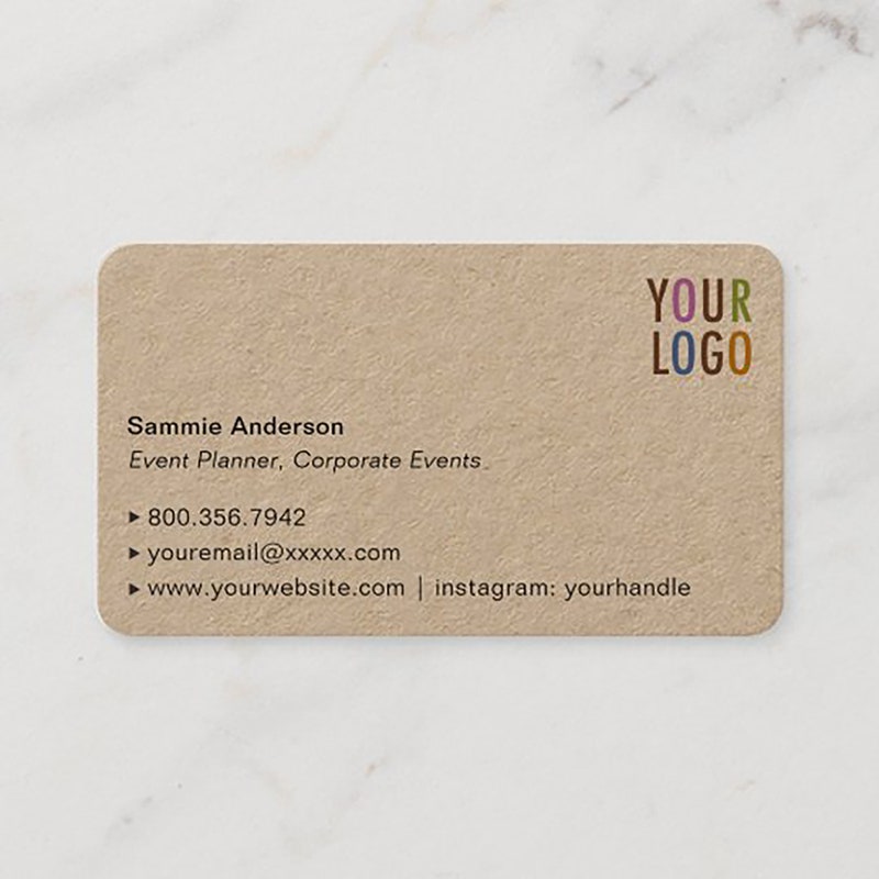Brown Business Cards - Etsy