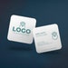 Custom Square Business Card, Square Rounded Corner Business Card ...