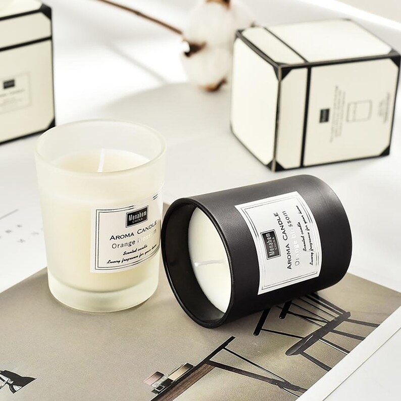 Editable Candle Templates Modern Candle Tin Label Template - Etsy