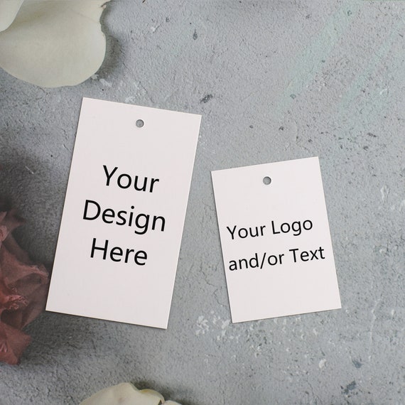 Custom Design Gift Tags Personalized Hang Tags Printed - Etsy