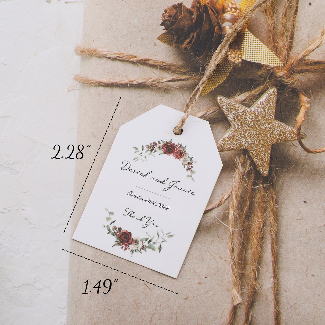 Personalized Wedding Favor Tags Custom Wedding Tags Tags - Etsy