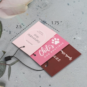 Hang Tags, Small Business Product Tags, Clothing Tags, Custom Hang Tags ...