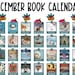 December Calendar, December Book Calendar for Kids, Books for Kids ...