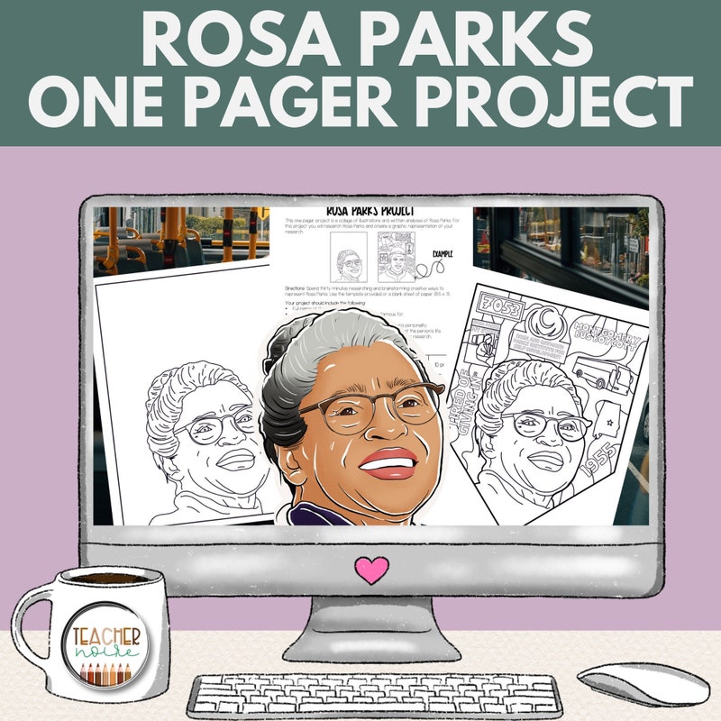 Rosa Parks - Etsy