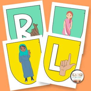 Beginning of the Year Bulletin Board, Back to School, ASL Welcome ...