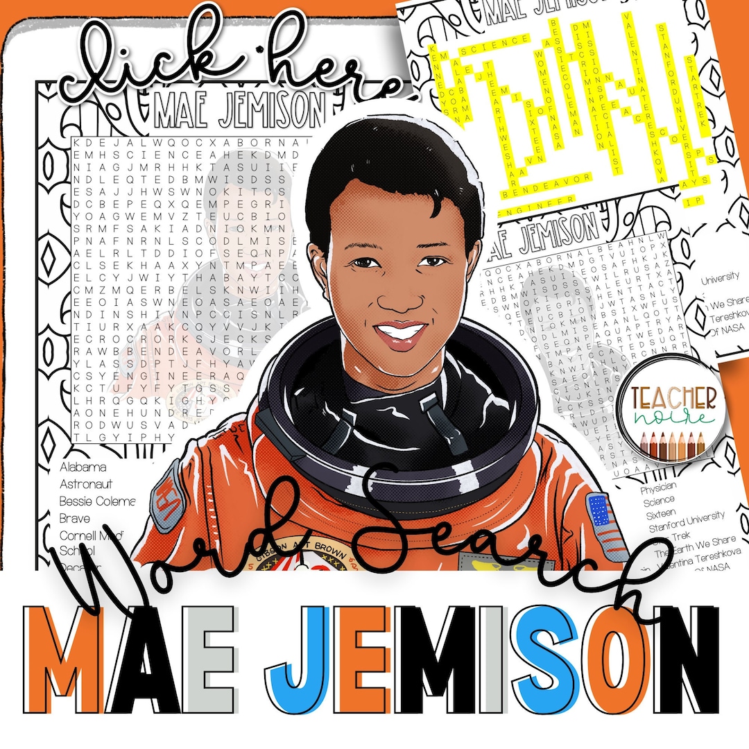 Mae Jemison Activity, Influential Black Women, Black History Month ...