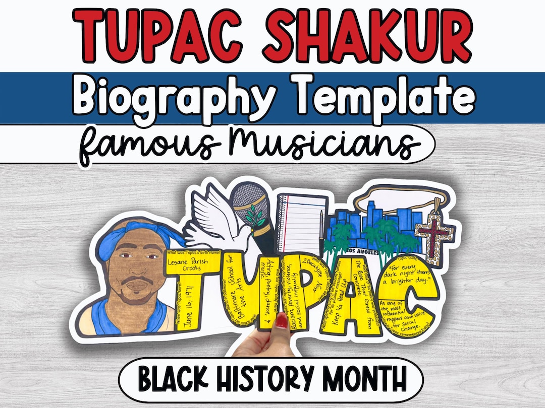 Tupac Shakur, Black History Music Month Famous Jazz Musician ...