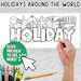 Winter Holidays Around the World, Winter Decor, Classroom Decoration ...