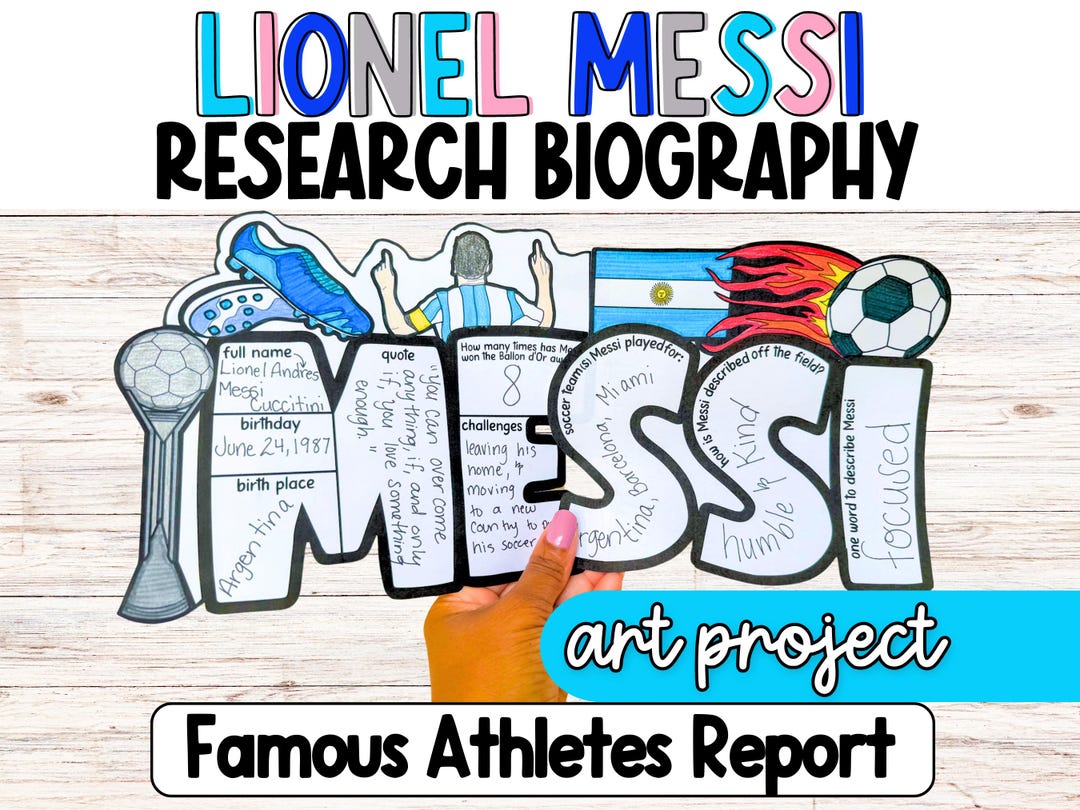Famous Athletes, Lionel Messi Argentina, Research Activities Report ...