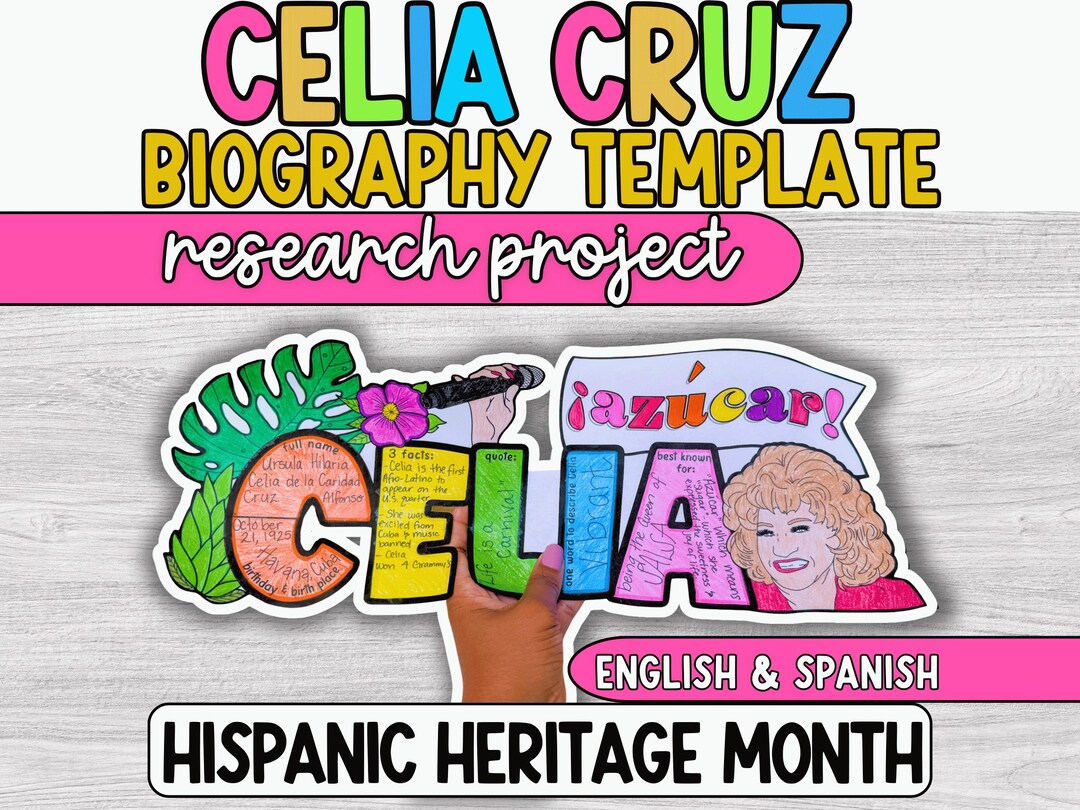 Celia Cruz- Queen of Salsa, Famous Musicians, Hispanic Heritage Month ...