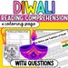 Diwali | Informational Text Reading Comprehension, Passage, Coloring ...