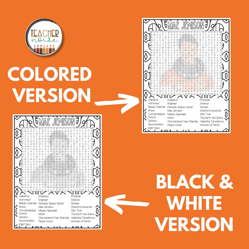 Mae Jemison Activity, Influential Black Women, Black History Month ...