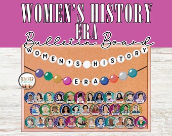 Womens History Month Bulletin Board for March - Etsy UK