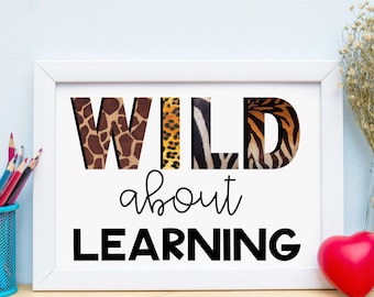 Wild About Learning | Etsy