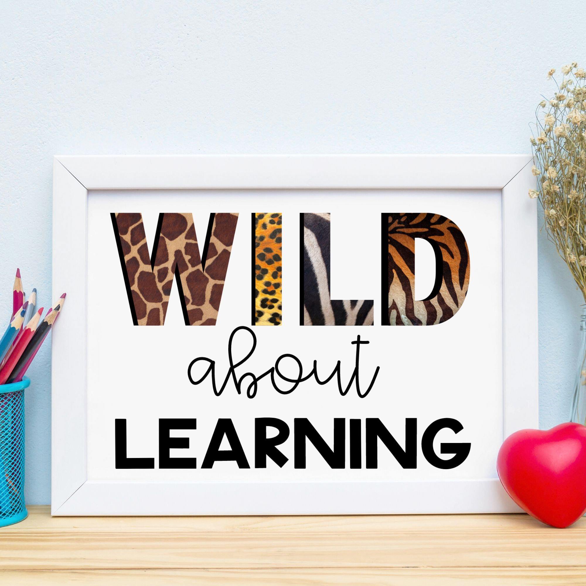 Wild about Learning. Check out more | Etsy