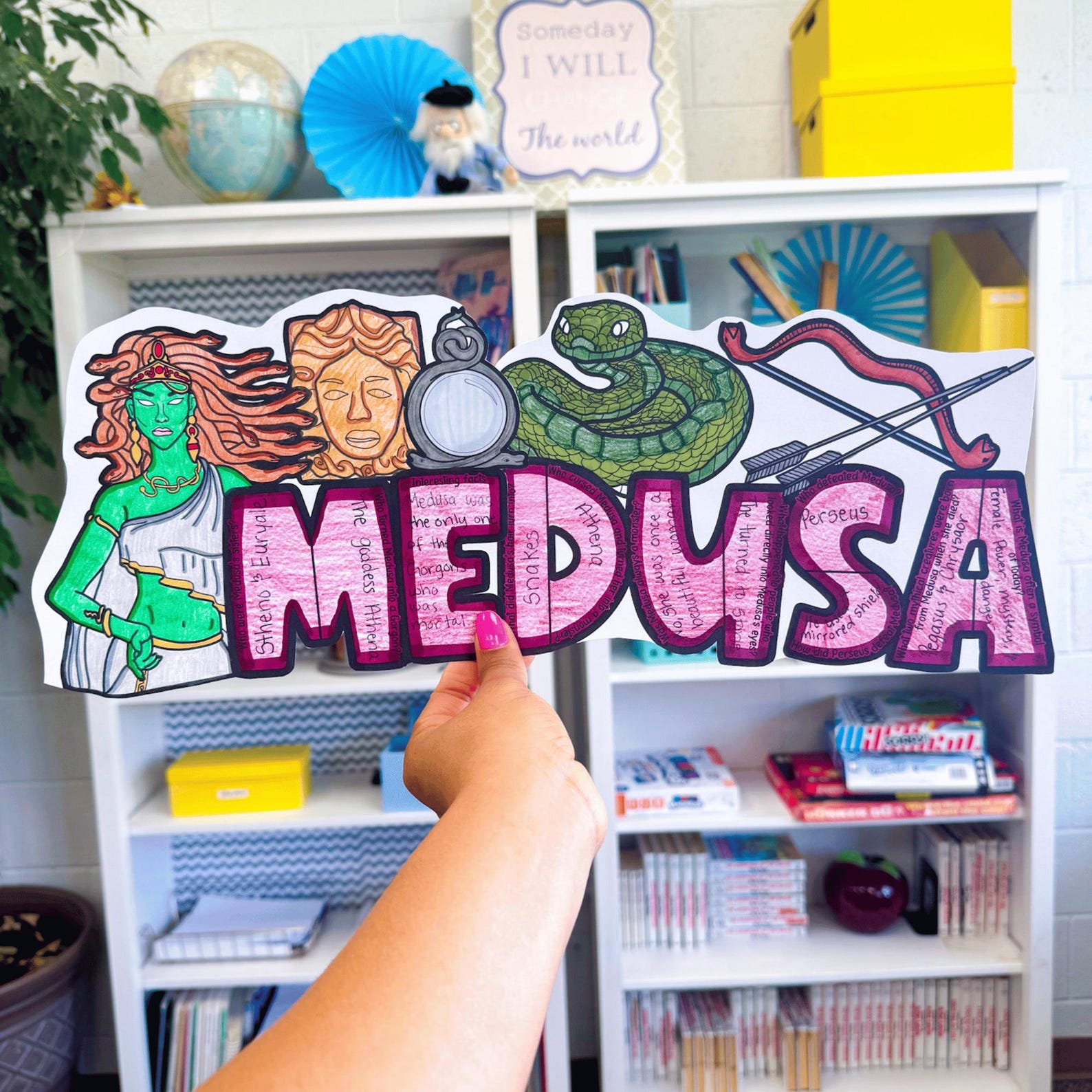 Medusa, Ancient Greek God and Goddesses, Greek Mythology Project ...