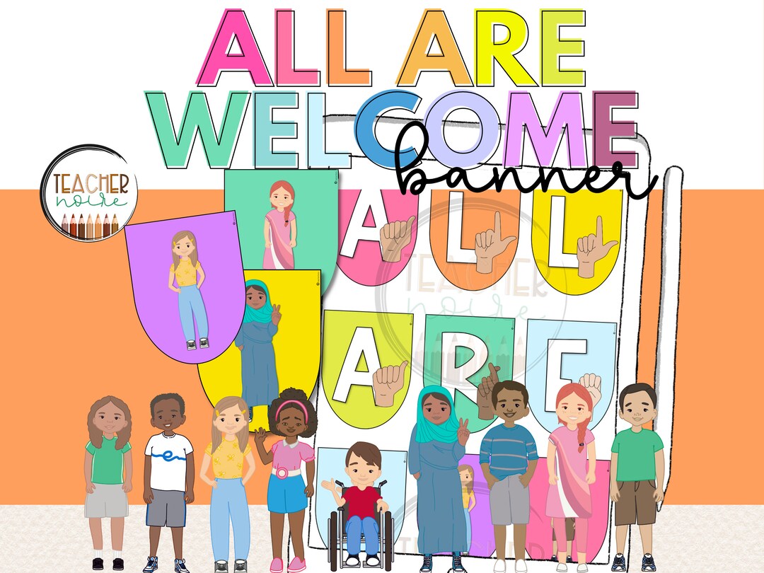 Beginning of the Year Bulletin Board, Back to School, ASL Welcome ...