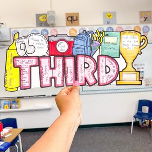 3rd Grade End of Year Memory Book, Reflection Craftivity, Last Week of ...