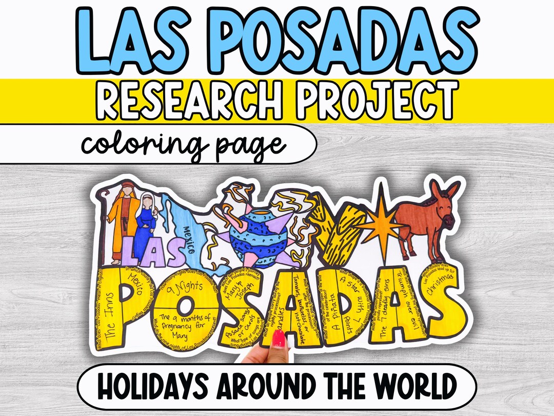 Las Posadas Craft, Winter Holidays Around the World, Research Project ...