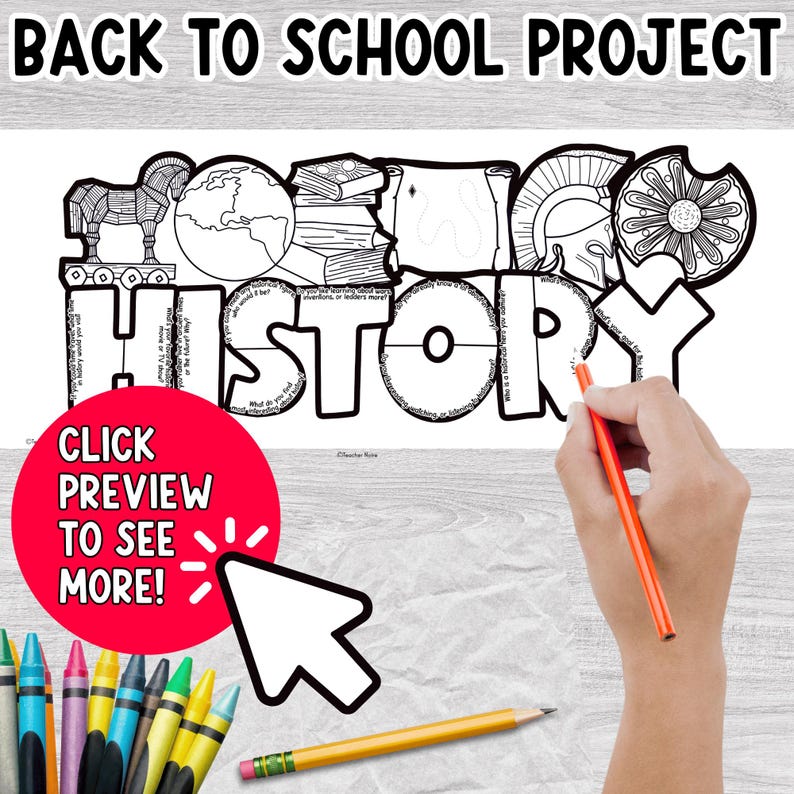 Social Studies History All About Me Craft, First Day Week Activity ...