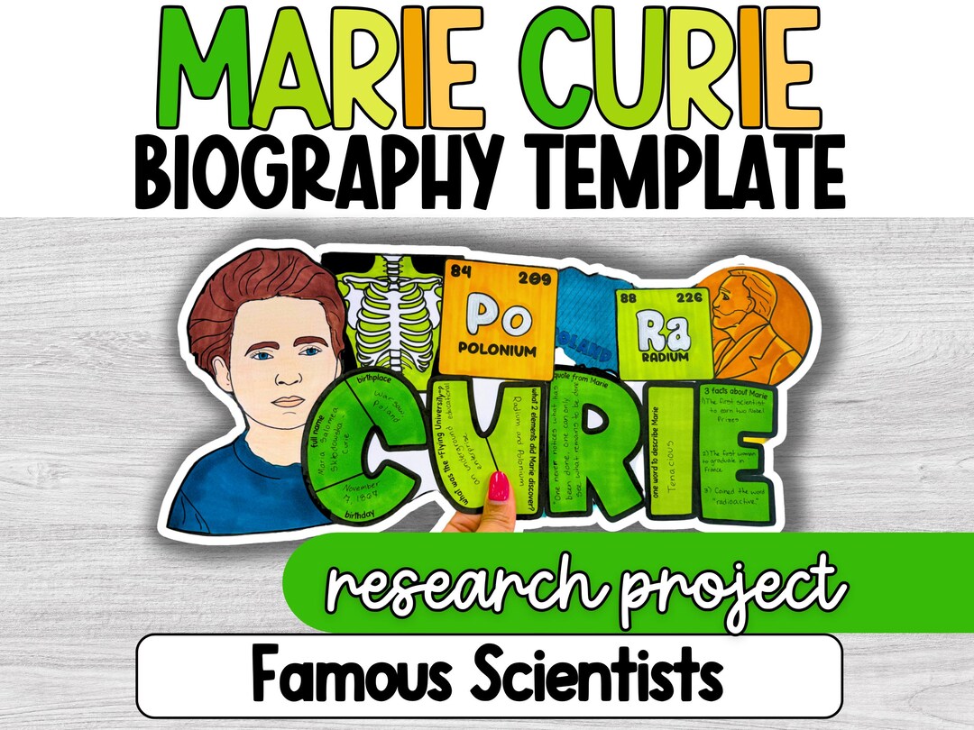 Marie Curie, Famous Scientists, Women in Science, Biography Research ...
