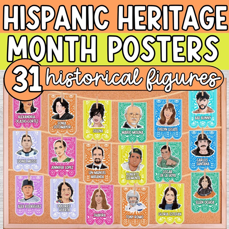 Hispanic Heritage Month Door Decorations - Etsy