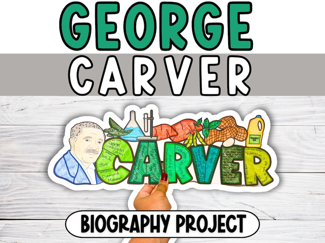 George Washington Carver Craft, Biography Project, Famous Scientists ...