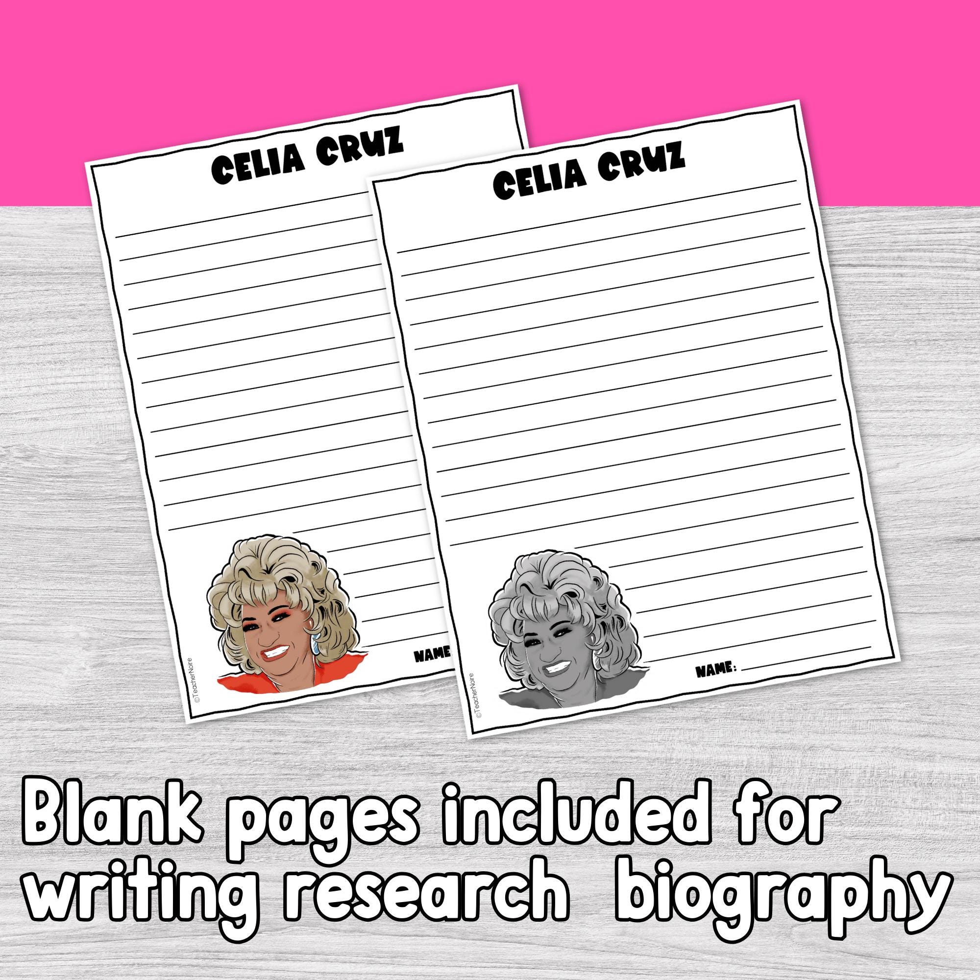 Celia Cruz- Queen of Salsa, Famous Musicians, Hispanic Heritage Month ...