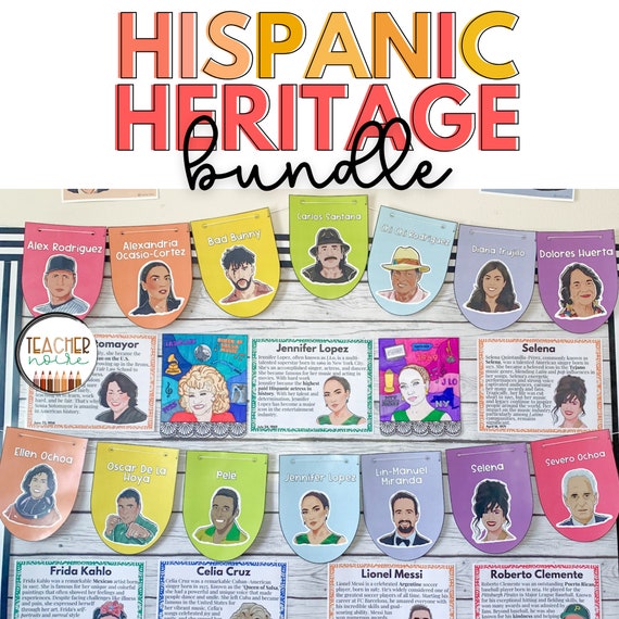 Carteles De Herencia Hispana 3.416 Mes Nacional De La Herencia Hispana